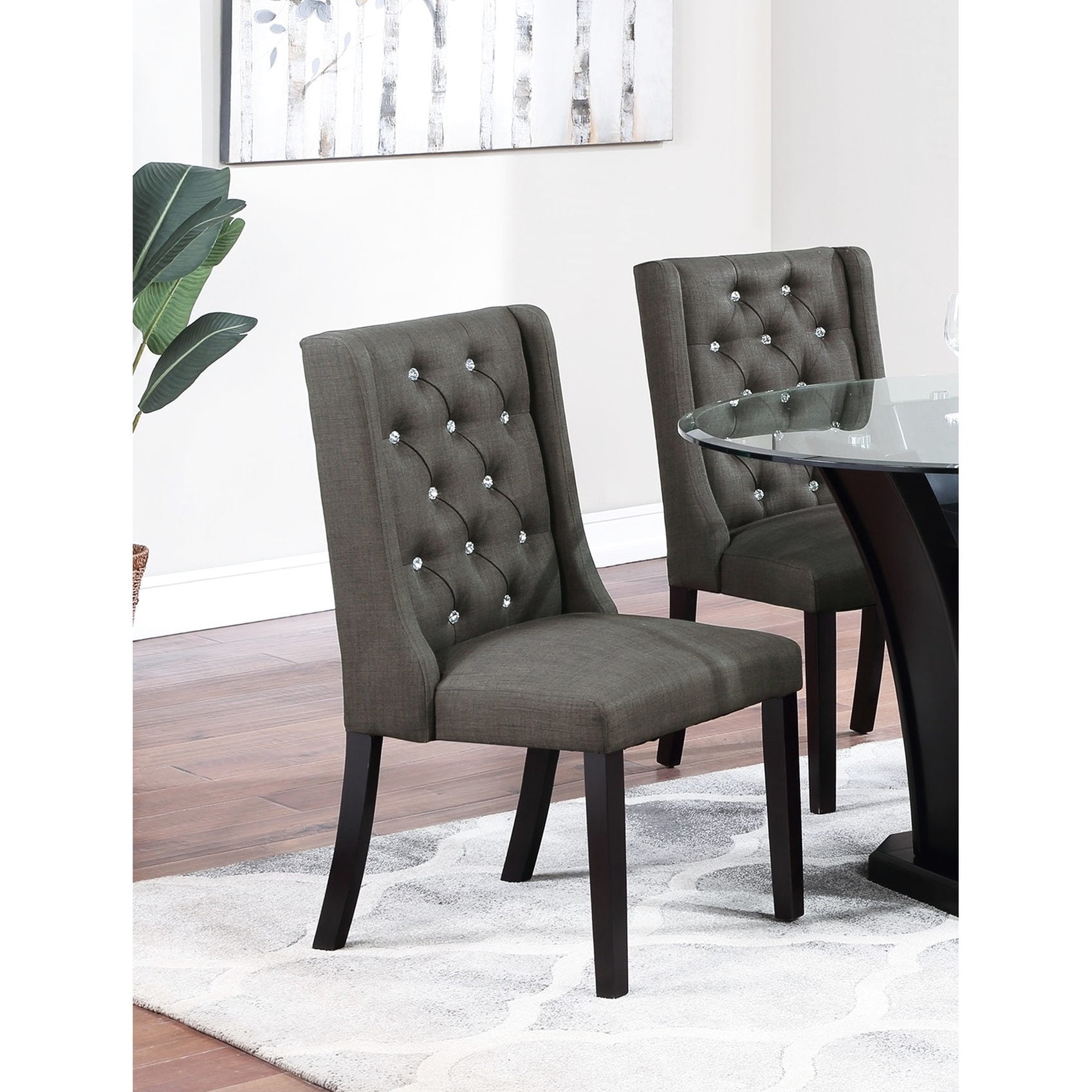 Dark Espresso Frame Chairs - Provide a Sophisticated Dining Look ...