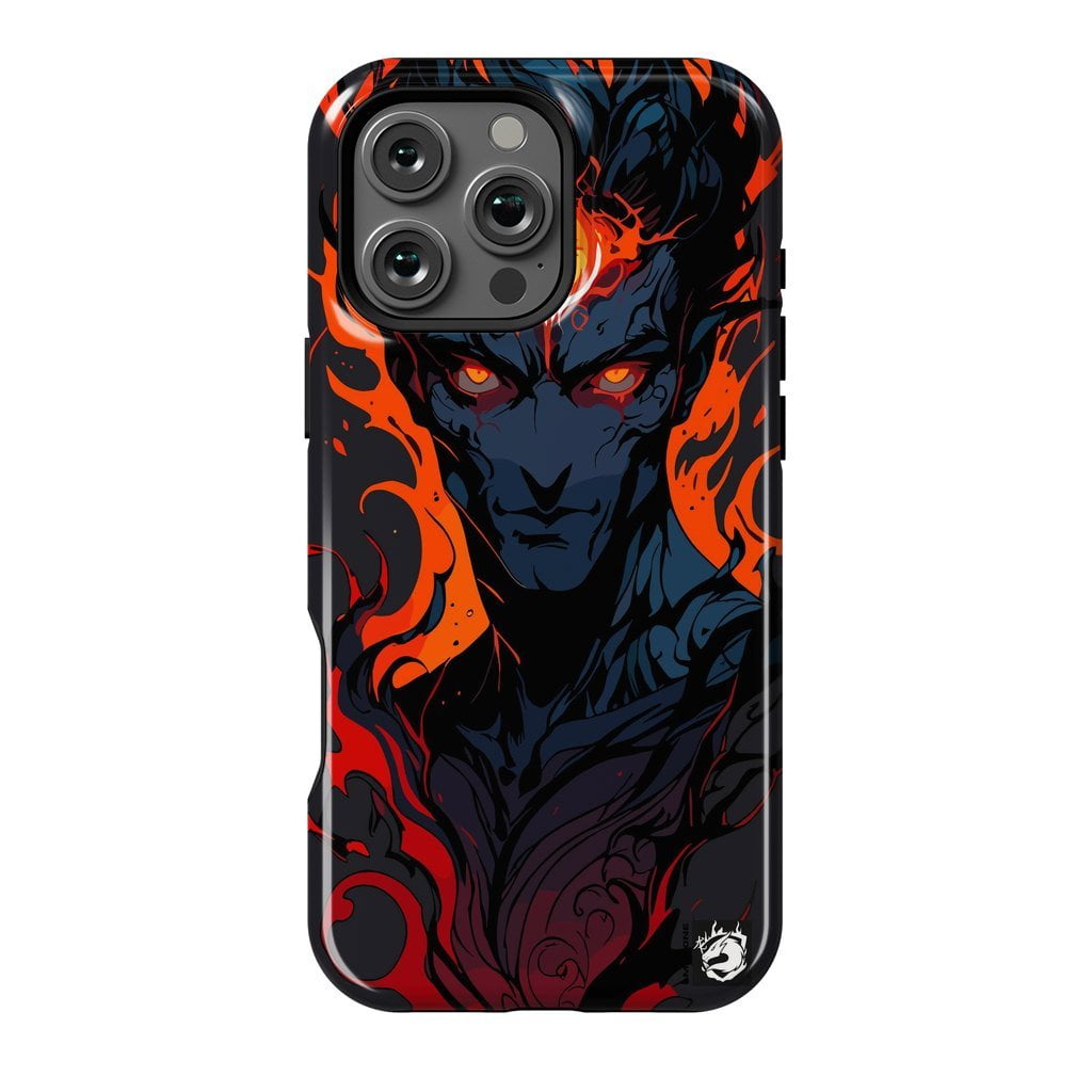 Dark Evil Red Tough Case Intense Design for Your iPhone 11-17 Series ...