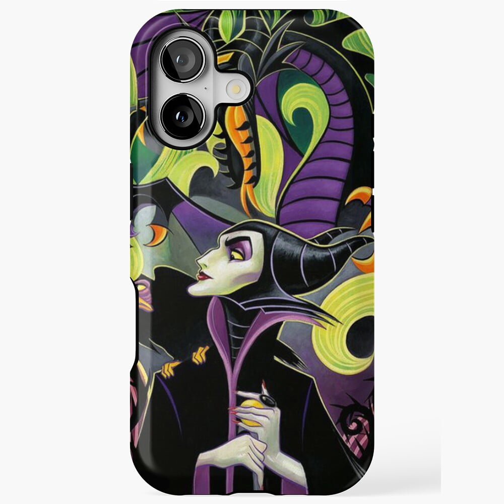 Dark Fairy Villain Magic Art Case for iPhone 11 12 13 14 15 16 17 Pro ...