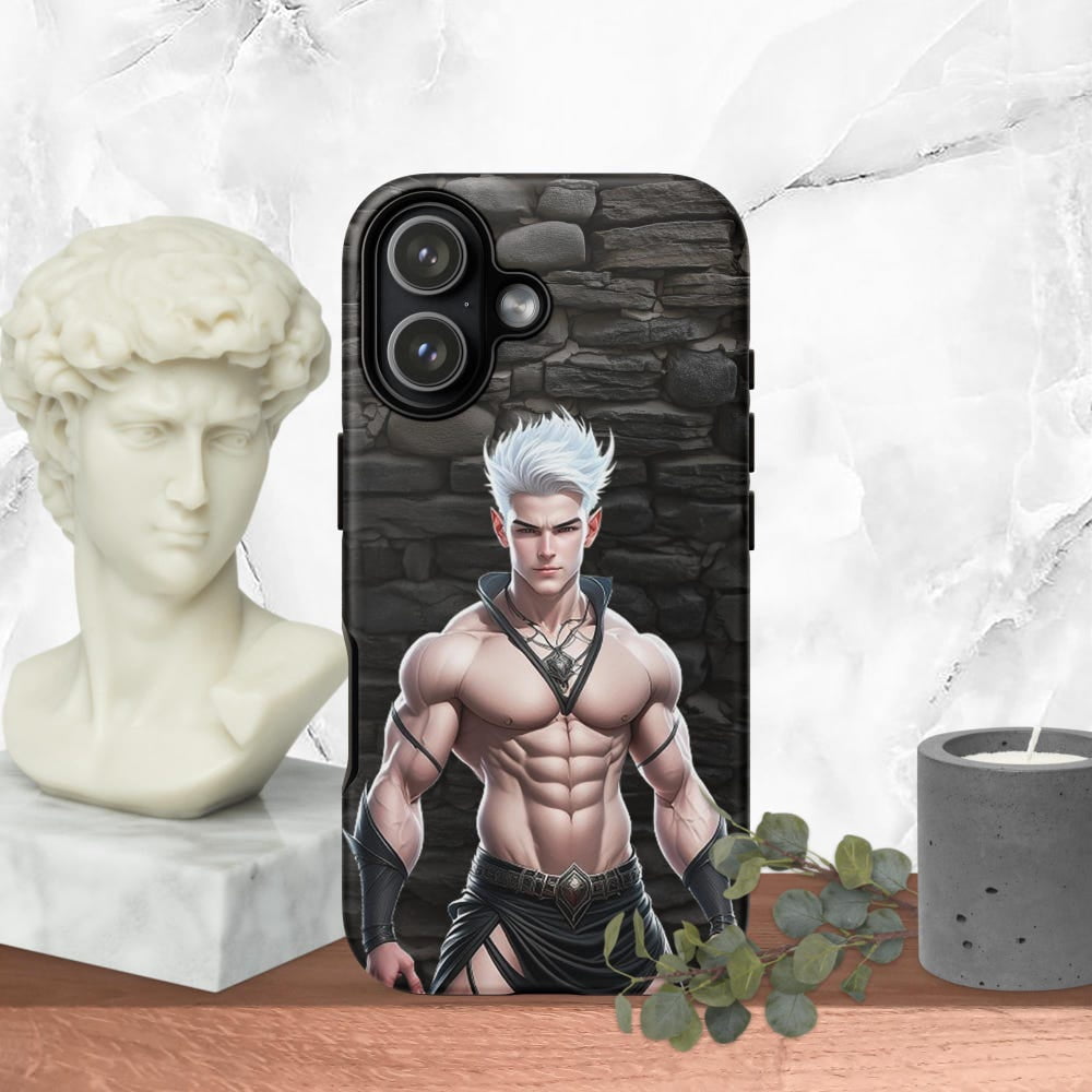 Dark Fantasy Gothic Prince Hero Phone Case 17 16 15 14 13 12 11 Pro Max ...