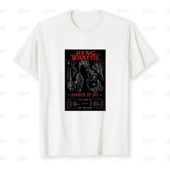 Dark Fantasy Hooded Rider Gothic Inspired Creepy Silhouette Graphic ...