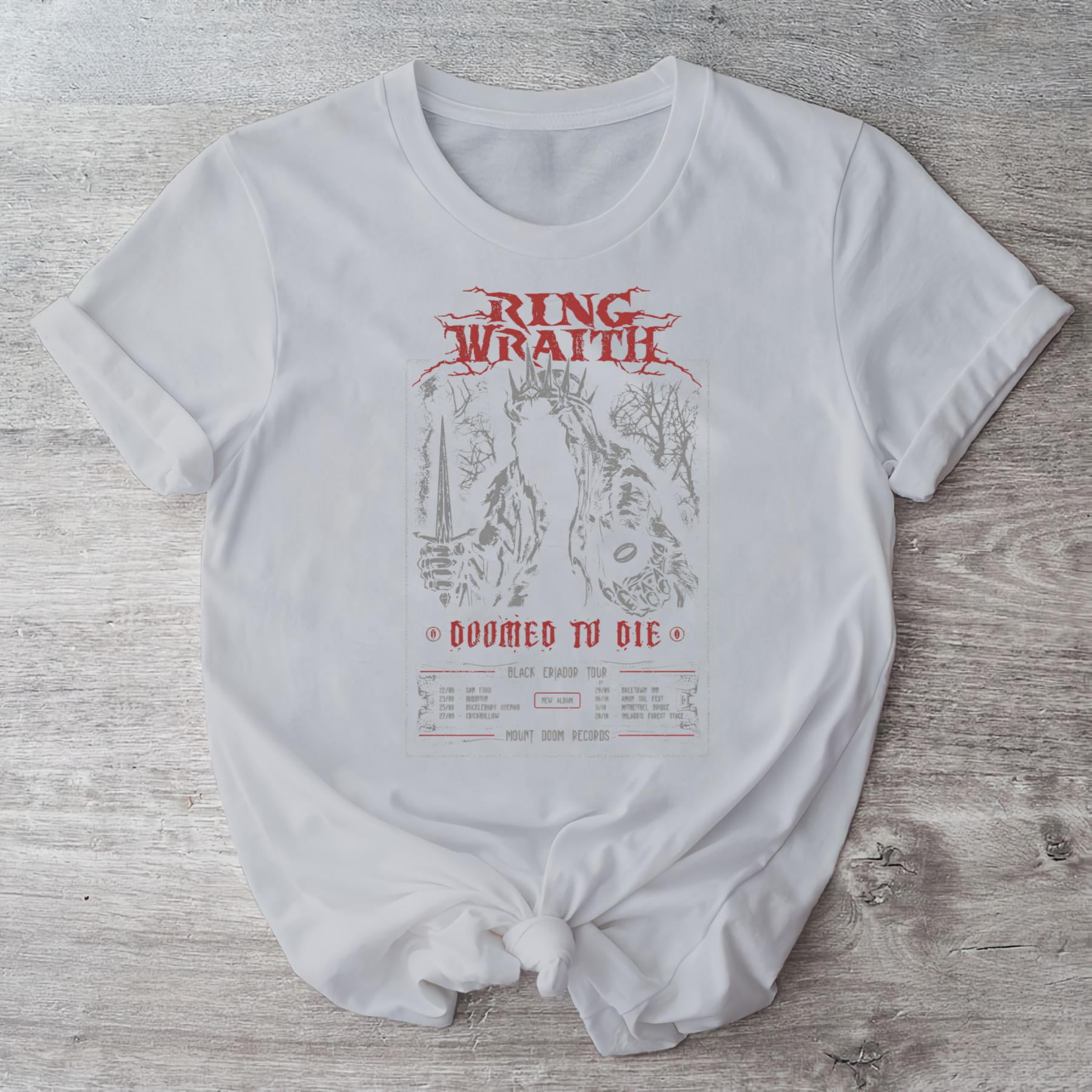 Dark Fantasy Specter Tribute Tee, Sword & Shadow Realm Graphic Shirt ...