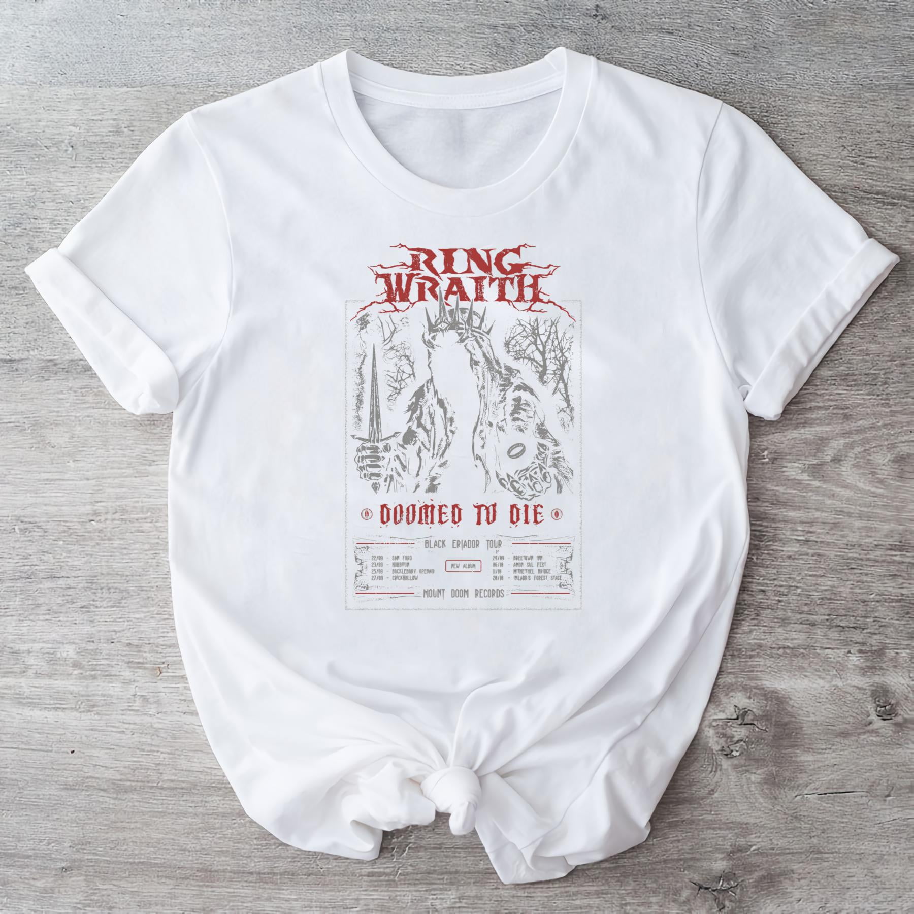 Dark Fantasy Specter Tribute Tee, Sword & Shadow Realm Graphic Shirt ...