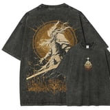 Dark Fantasy Vintage Gamer Shirt | RPG Adventure Aesthetic | Unisex T ...