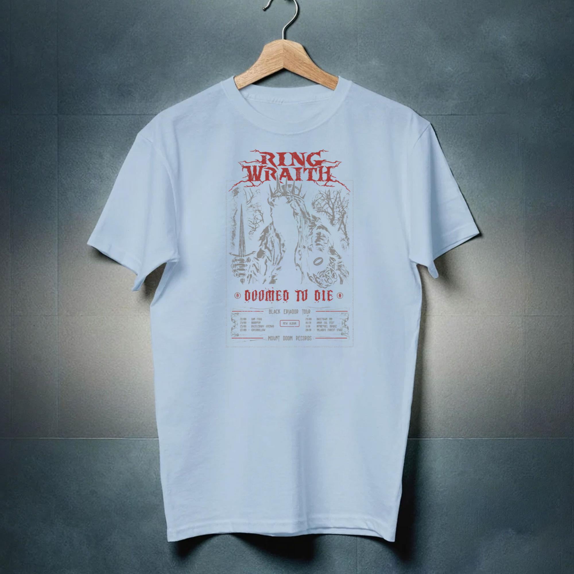 Dark Fantasy Wraith-Inspired Shirt – Mythical Adventure Graphic Gift ...