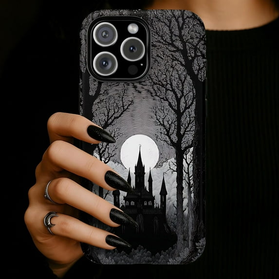 Dark Forest Gothic Castle Themed Protective for 17 16 15 14 13 12 11 ...