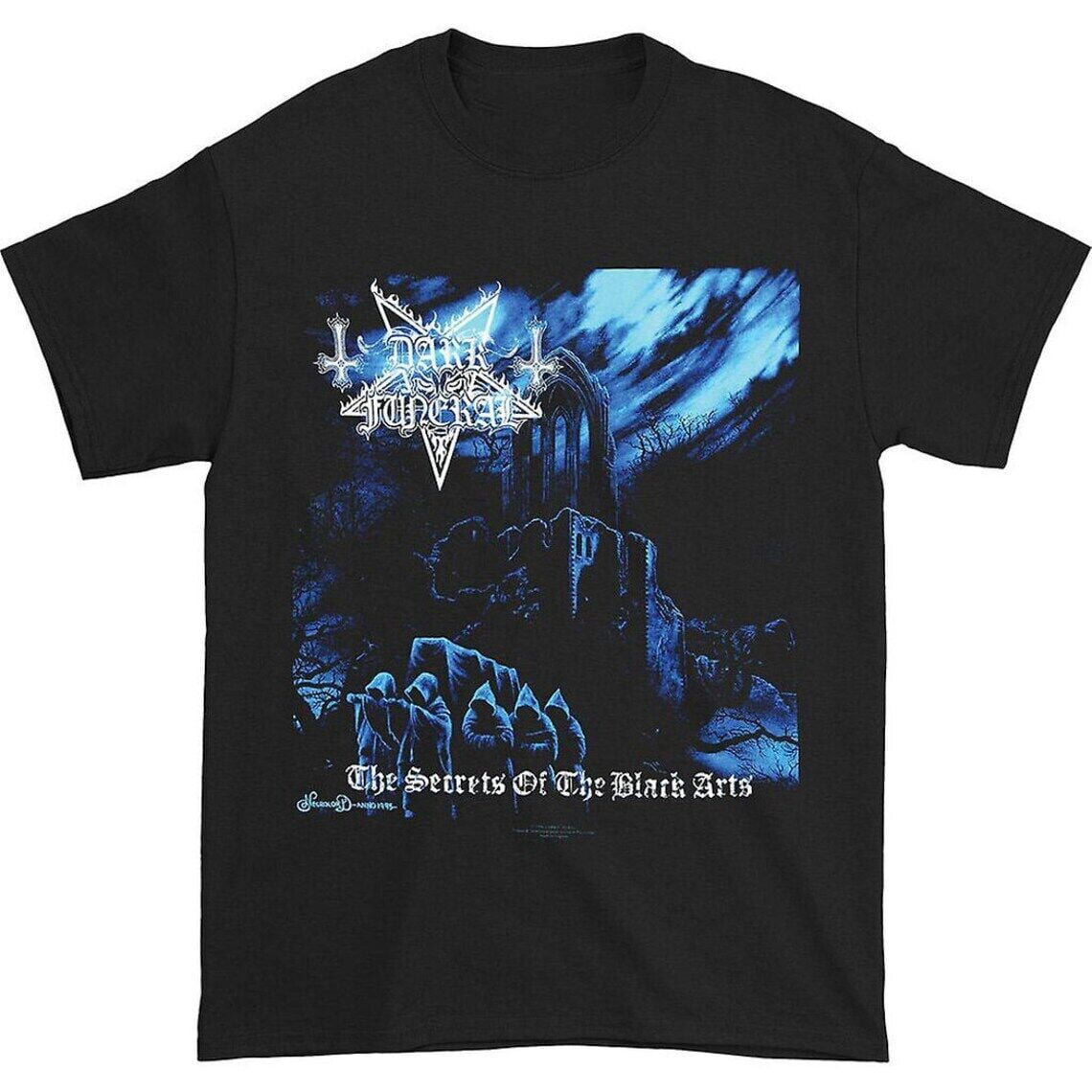 Dark Funeral Secrets of the Black Arts T-Shirt Print Front - Walmart.com