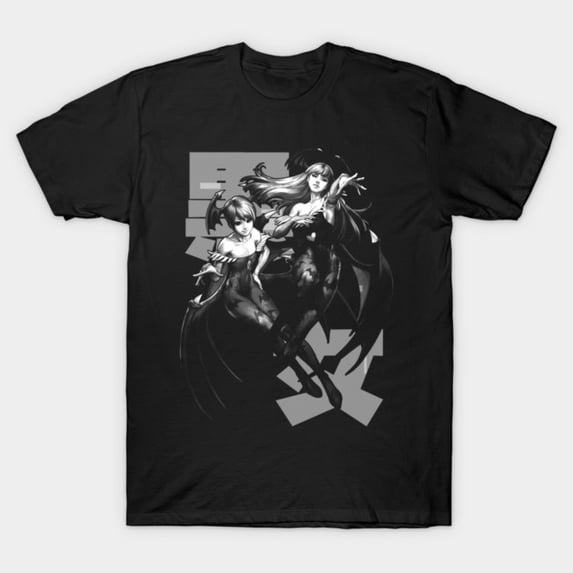 Dark Girls White Aesthetic Minimalist Line Art Female Portrait Unisex T ...
