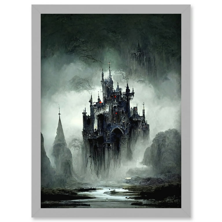 Dark Gothic Art Shake, Shiver, And Shriek: The Haunted Gothic