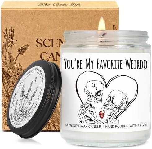 Dark Gothic Humor Halloween Valentines Day Scented Candle Gifts for ...