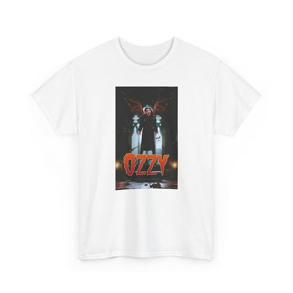 Dark Gothic Winged Figure Inferno Scene Graphic Unisex Cotton T-Shirt ...