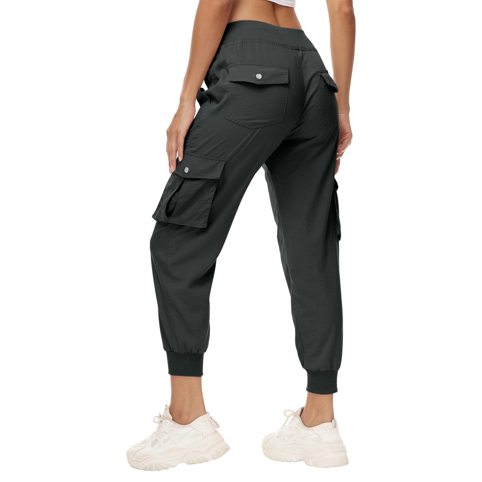 Dark Gray Teen Girls Wild Cargo Sport Gym Trousers Pants Trousers Pants ...