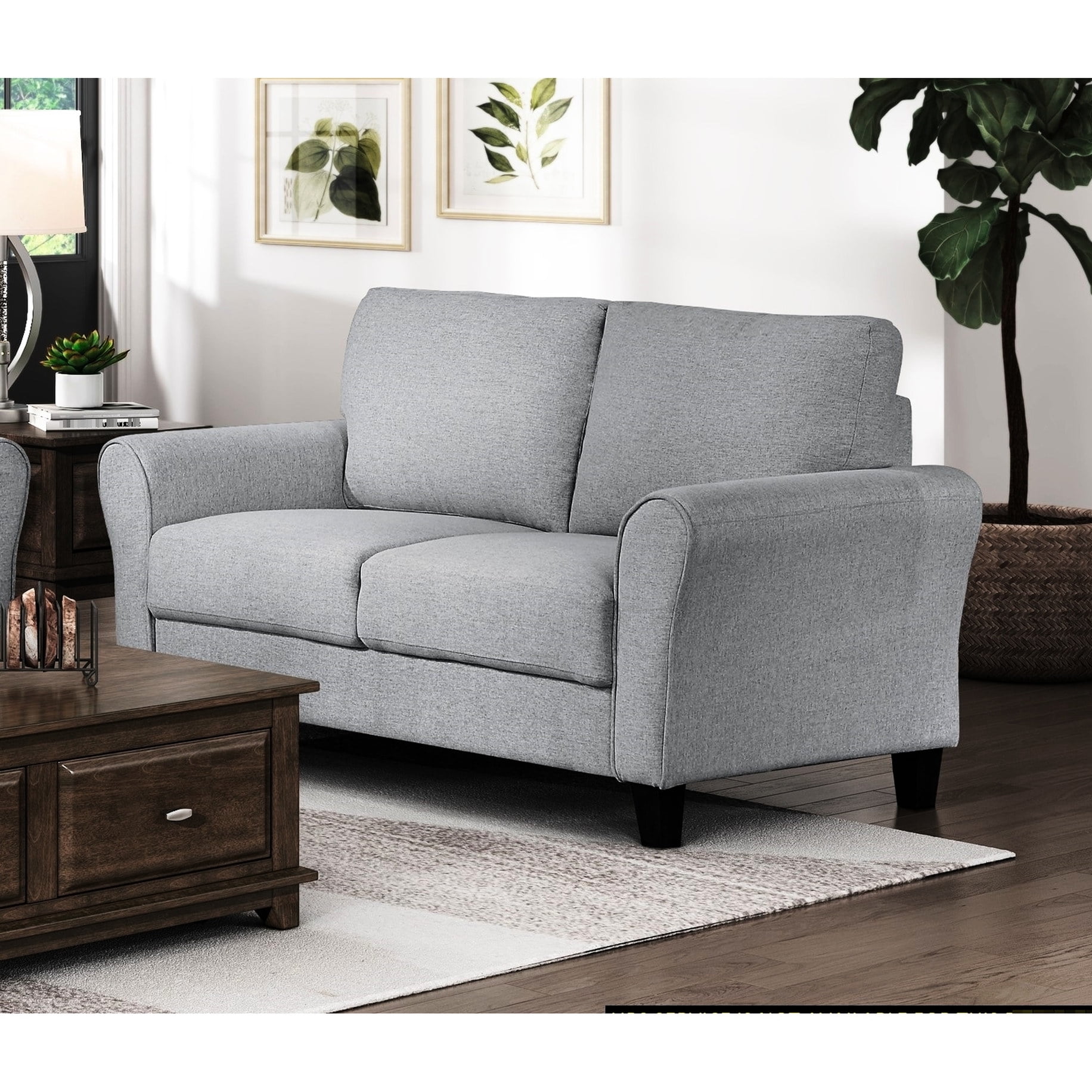 Dark Gray Upholstery & Pocket Coils - Modern Room, Relaxing Experience ...