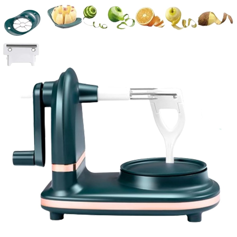 Dark Green Fruit Peelers With slicer,Hand Peeling Machine,Stainless ...