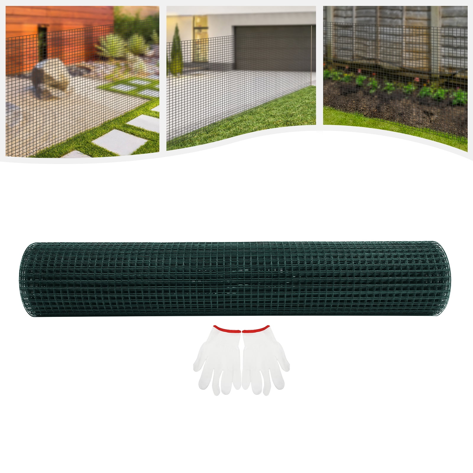 Dark Green Hardware Cloth 3.94x49.21ft Hardware Cloth 1/2'' Welded Wire ...