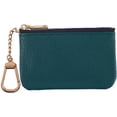 Dark Green PU Leather Coin Purse with Golden Clasp Small Change Purse ...
