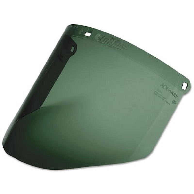 Dark Green Polycarbonate Faceshield Wp96, Molded | 1 Each - Walmart.com