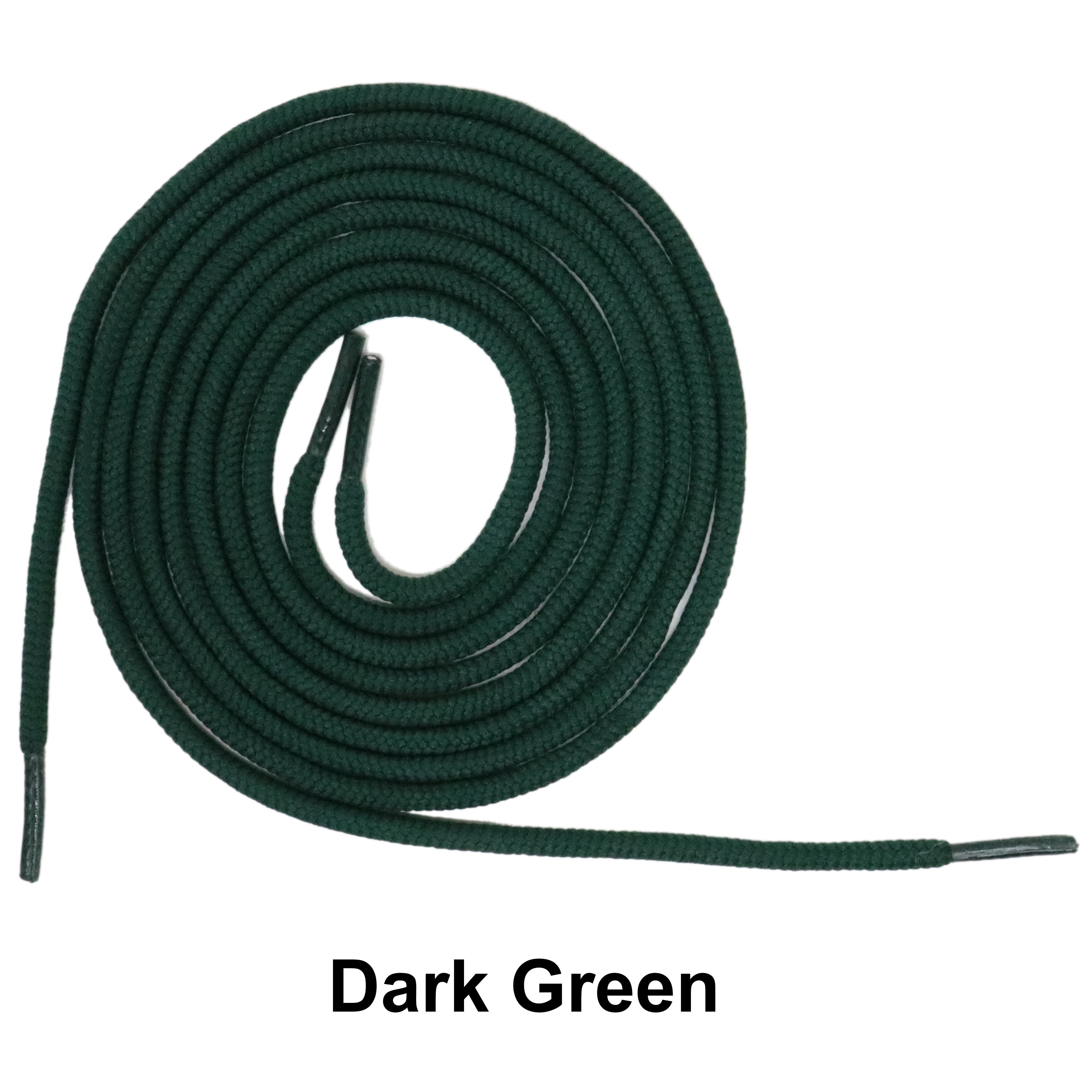 Dark Green Round Athletic Sneaker 27 36 45 54 63 Inch Shoelaces ...