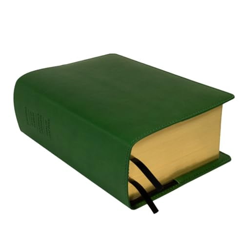 Dark Green Scripture Slip Cover - Simulated Leather - LDS Quadruple ...