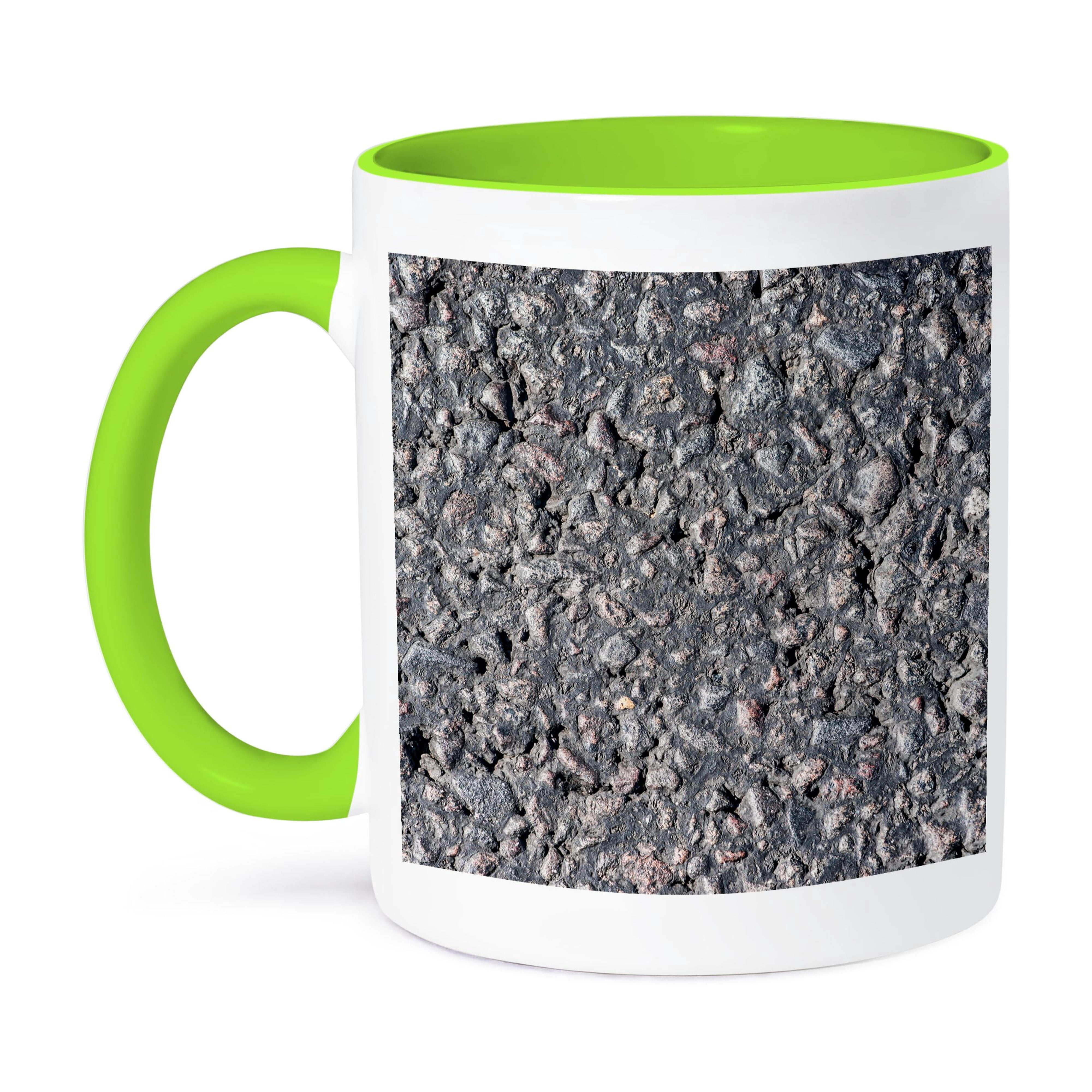 Dark Grey Asphalt Texture. Coal Tar And Pebbles, 11oz Two-Tone Green ...