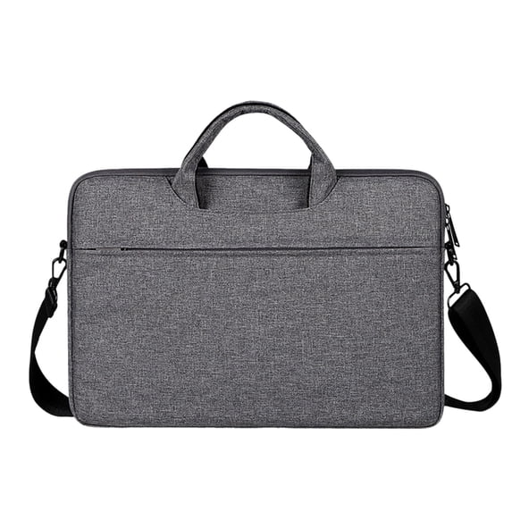 Dark Grey Laptop Sleeve Bag 15.6 Inch Water Resistant Protective Case ...