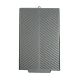 Dark Grey Large Silica Gel Kitchen Sink Drainage Pad, Non-Slip Heat ...
