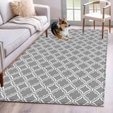 Dark Grey Morocco Area Rugs 2.7'x5', Washable Small Throw Rugs for ...