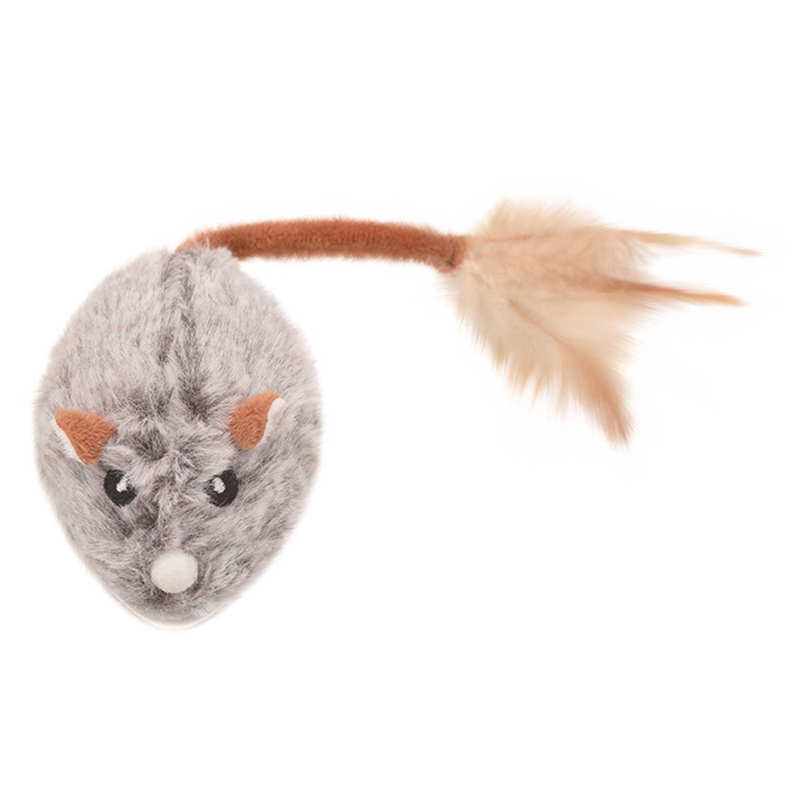 Dark Grey Self-Entertainment Cat Toy 2026 Mouse Cat Teaser Cat Supplies ...