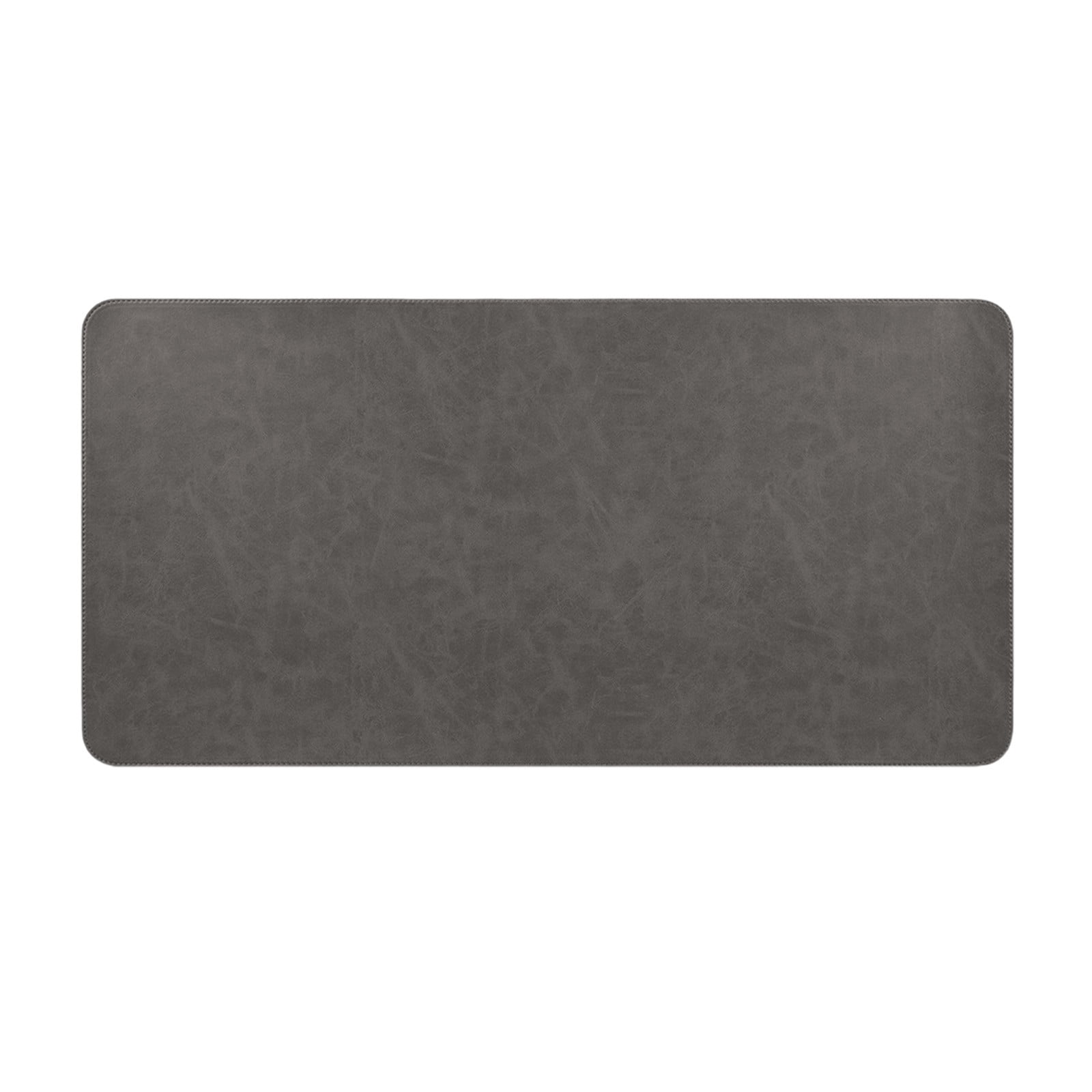 Dark Grey Shadow Tone Textured Mouse Pad Premium Pu Leather Surface Non ...