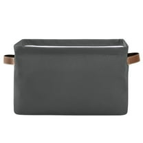 Kettle and Tea Cup Storage Bins with Handle Fabric Organizer Basket ...