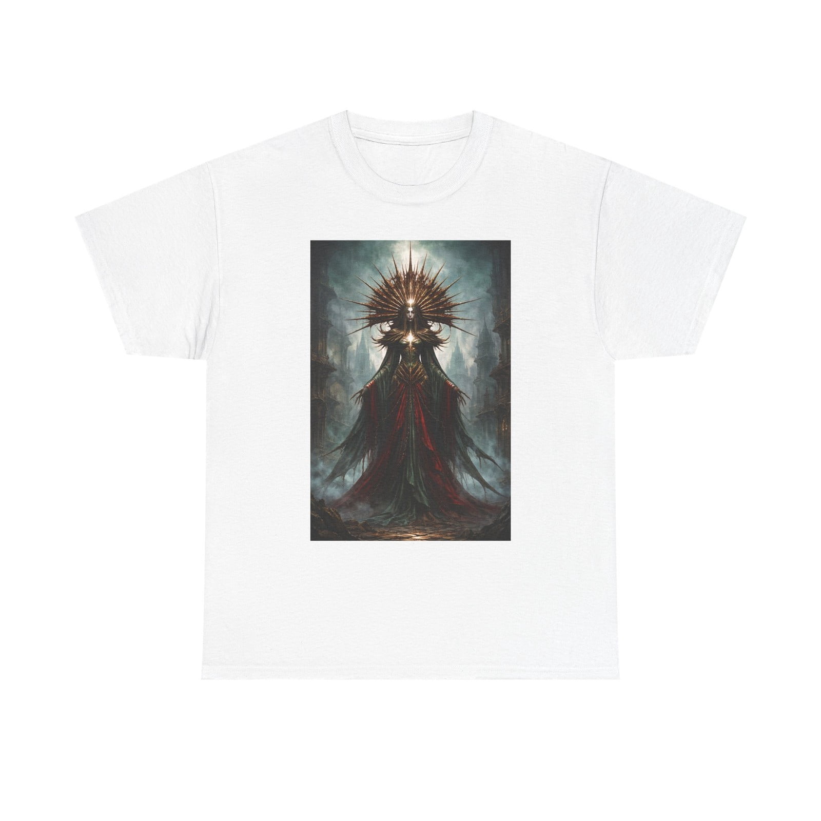 Dark High Priestess Lady of Pain Illustration Tee | Gothic Fantasy ...