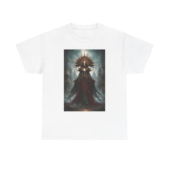 Dark High Priestess Lady of Pain Illustration Tee | Gothic Fantasy ...