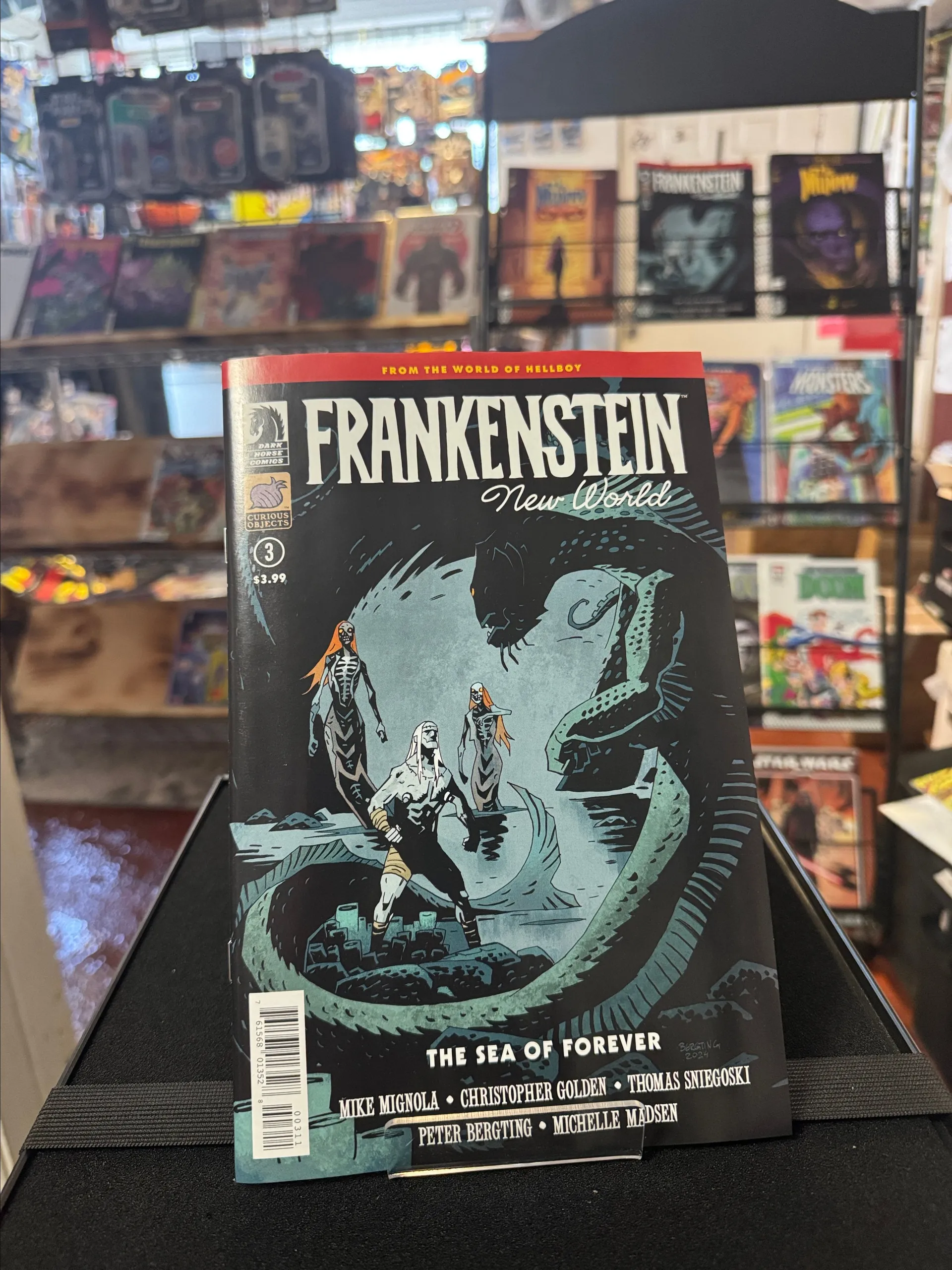 Dark Horse Comics - Frankenstein: New World--The Sea of Forever #3 (CVR ...