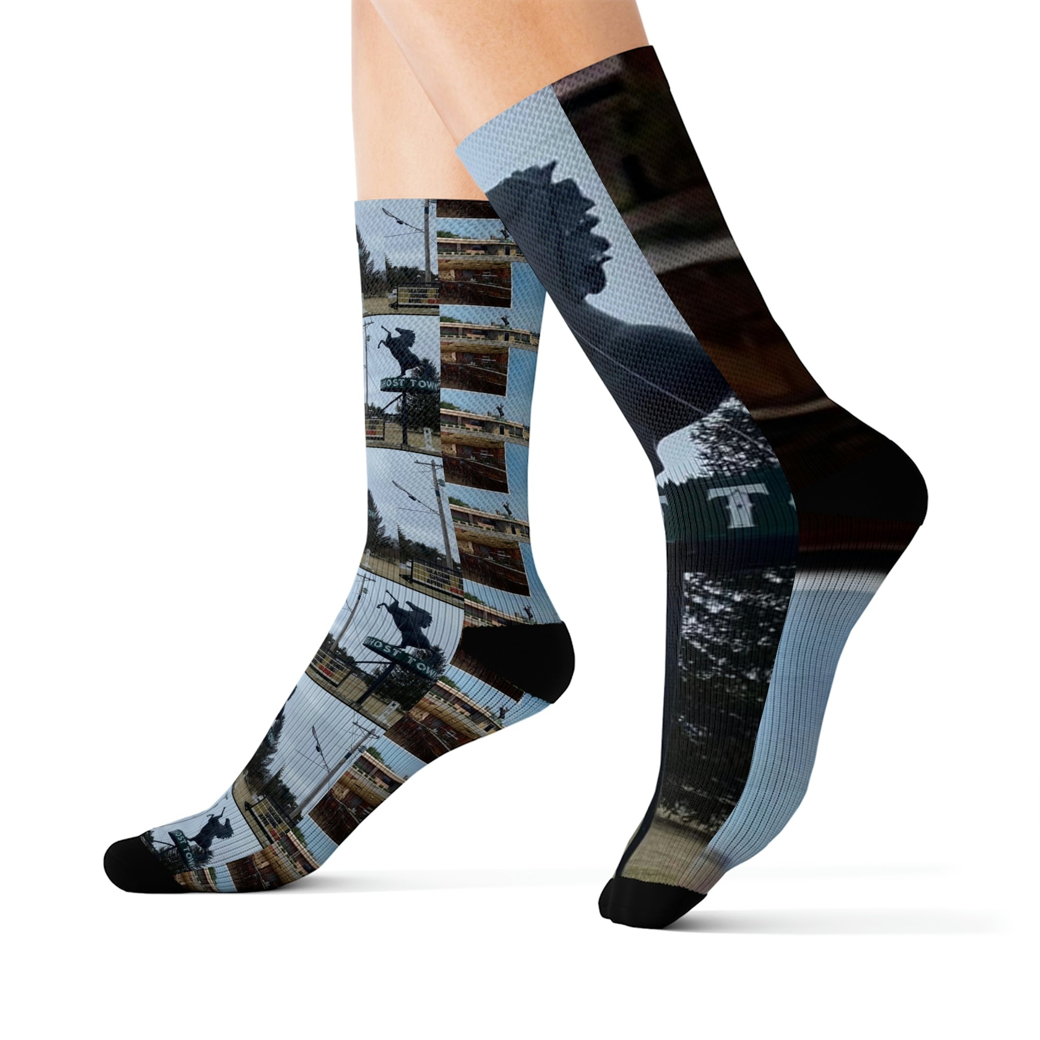 Dark Horse Ghost Town 3100 N Main 45840 Collection Sublimation Socks ...