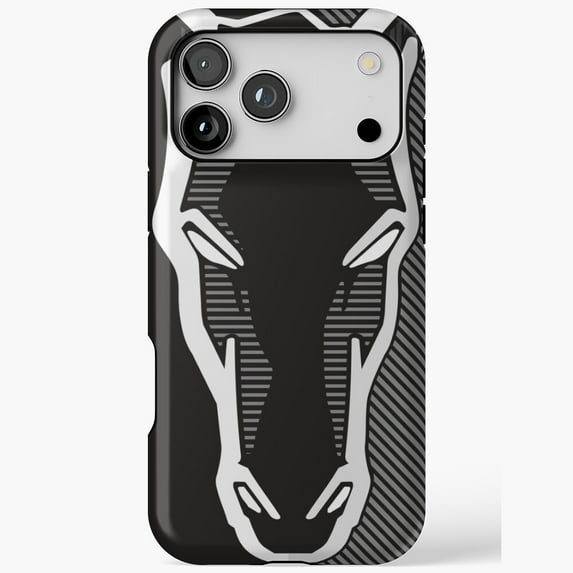 Dark Horse Mustang Badge Art iPhone Case 17 to 11 Pro Max - Walmart.com