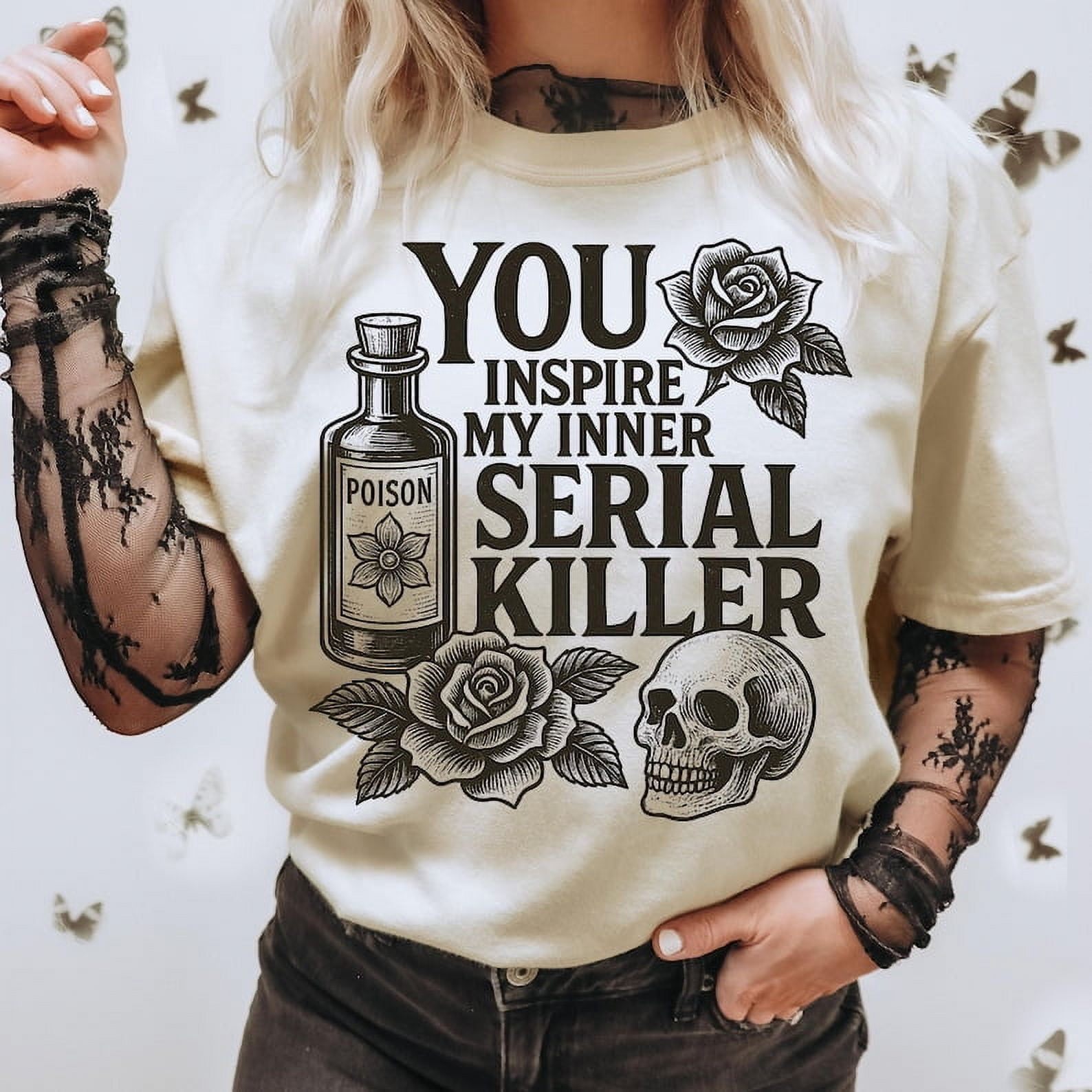 Dark Humor T-Shirt, Goth Gothic Shirt T-Shirt, Snarky Dark Humor T ...