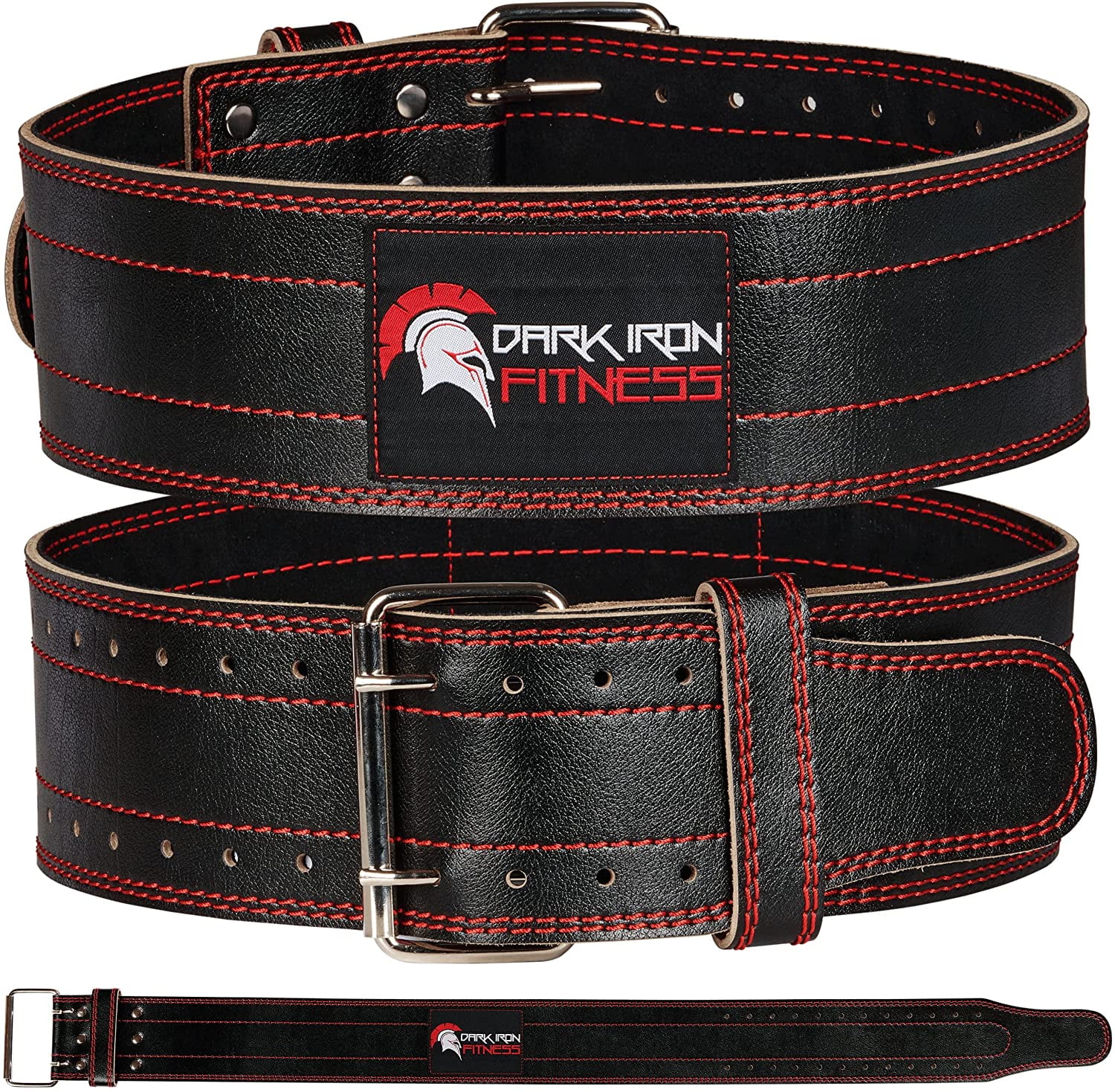 Dark Iron Fitness Weight Lifting Belt for Powerlifting Deadlift ...
