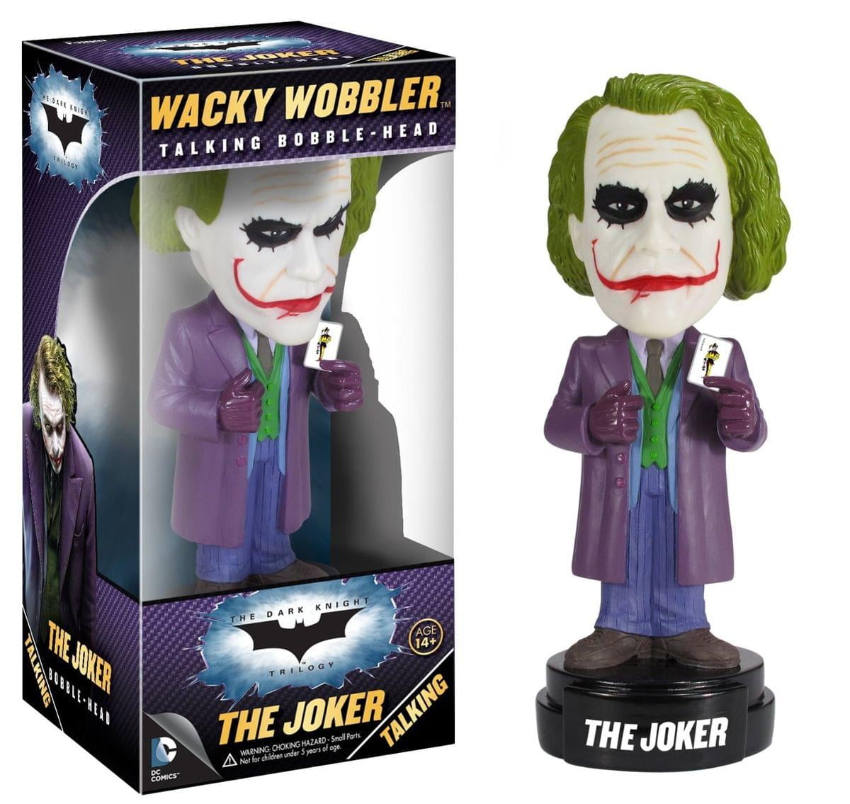 The Joker (The Dark Knight) (Talking) Funko Wacky Wobbler (UNTESTED ...