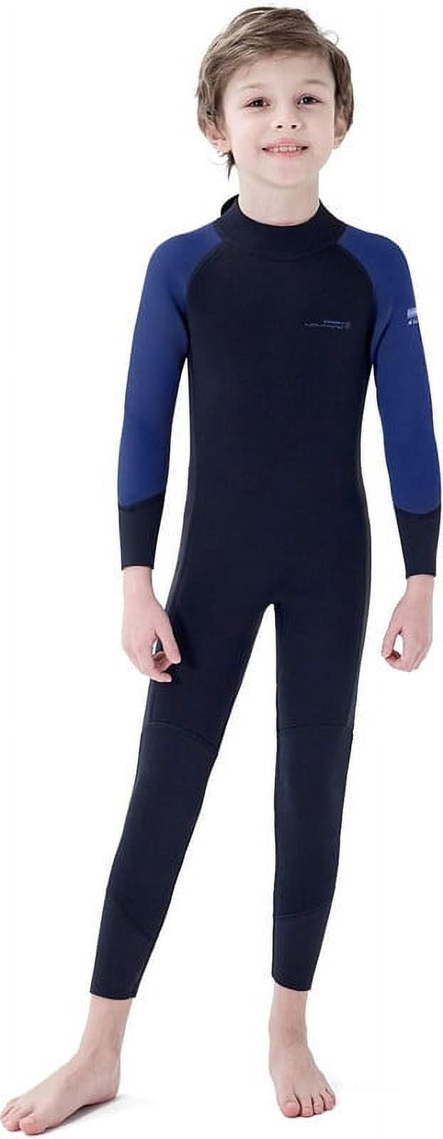 Dark Lightning 3/2mm Kids Wetsuit for Boys and Girls, Neoprene Thermal ...
