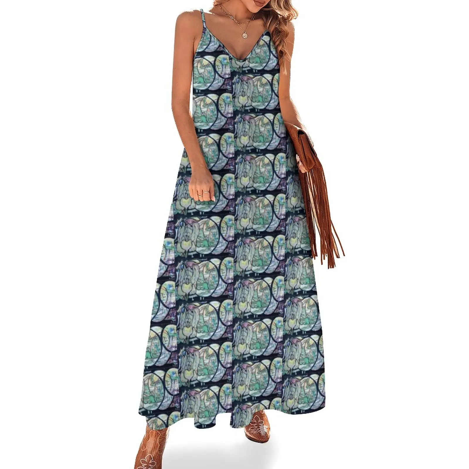 Dark Lilly Sleeveless Dress Woman's evening dress evening dresses women ...
