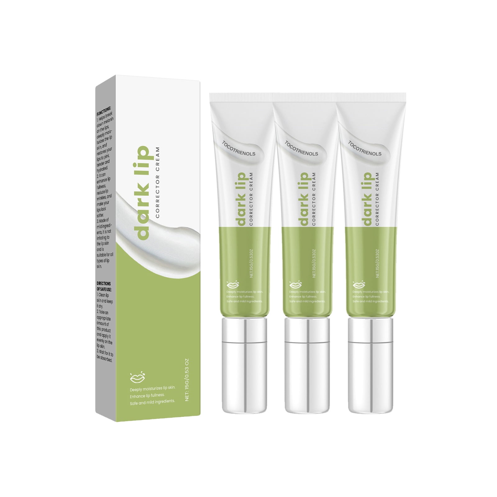 Dark Lips Cream - Lip Balm for Moisturizing & Wrinkle - Helps Lighten ...