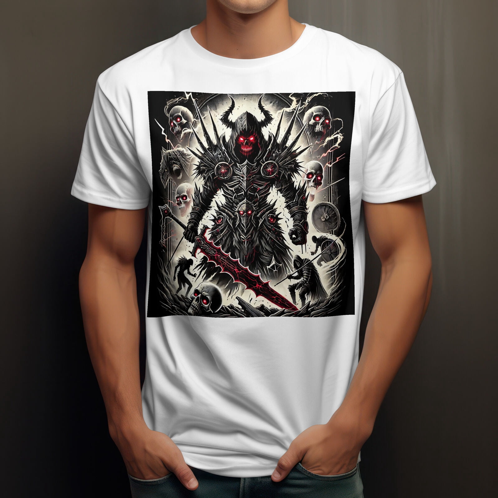 Dark Lord of the Underworld: Demon Warrior T-Shirt"" - Walmart.com