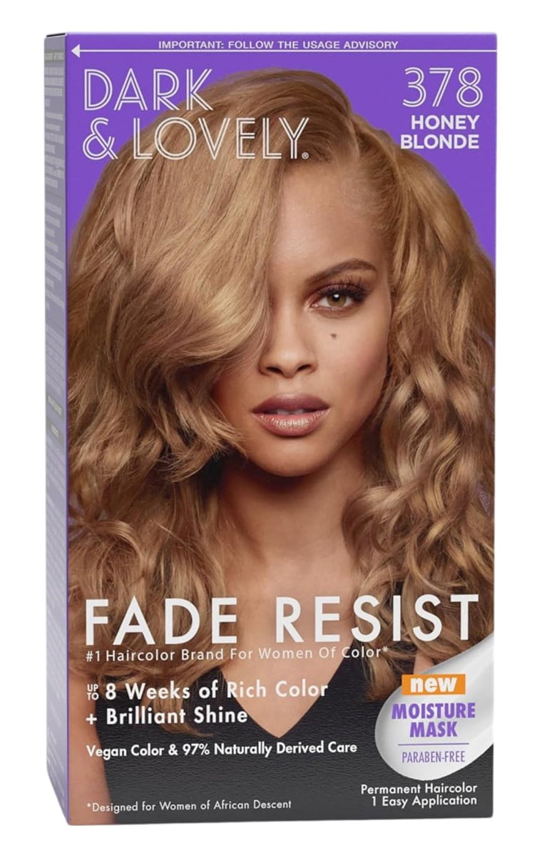 Dark & Lovely Color #378 Honey Blonde (Pack of 2) - Walmart.com