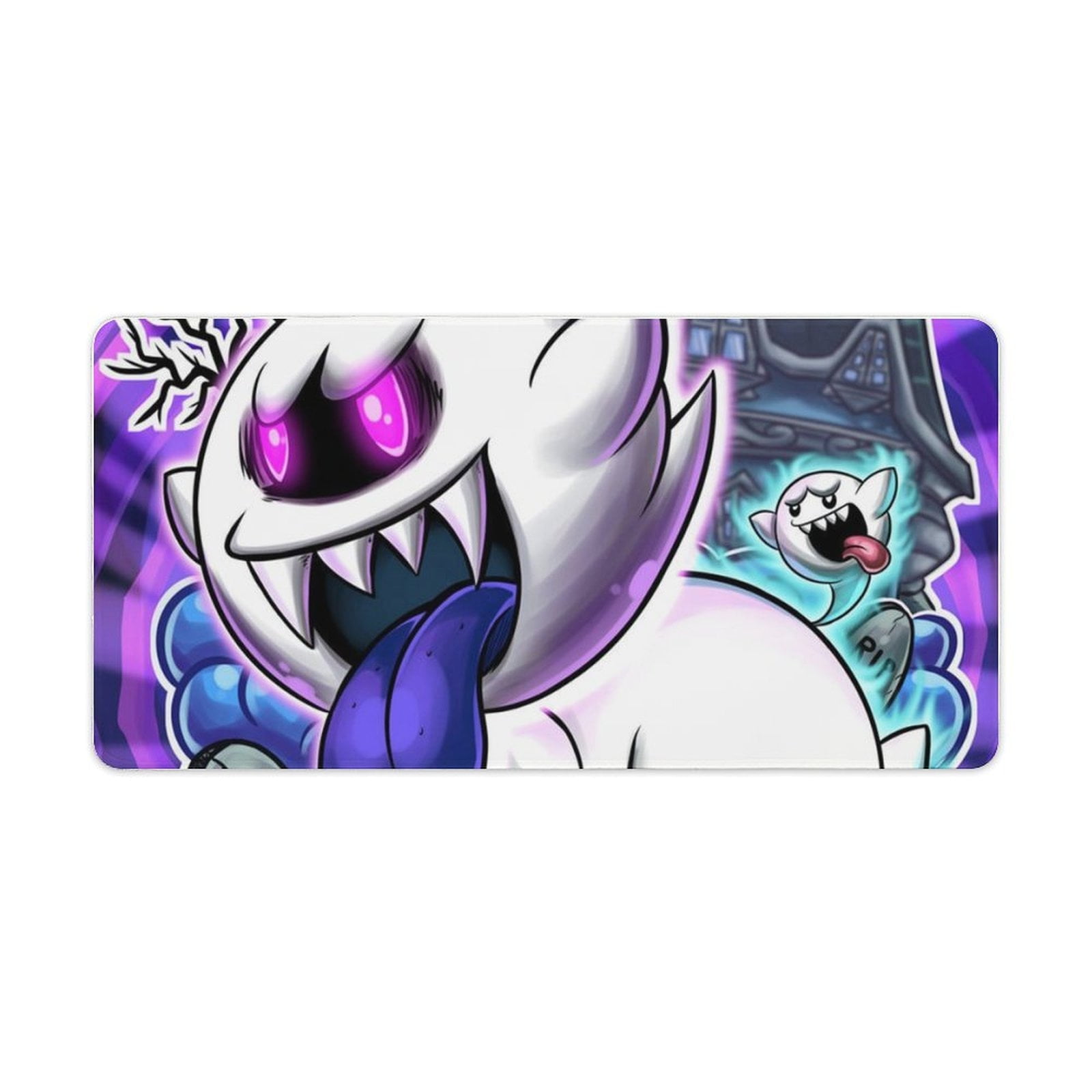 Dark Luigi's Mansion Boo Extended Gaming Mouse Pad No-sliped Large Desk ...