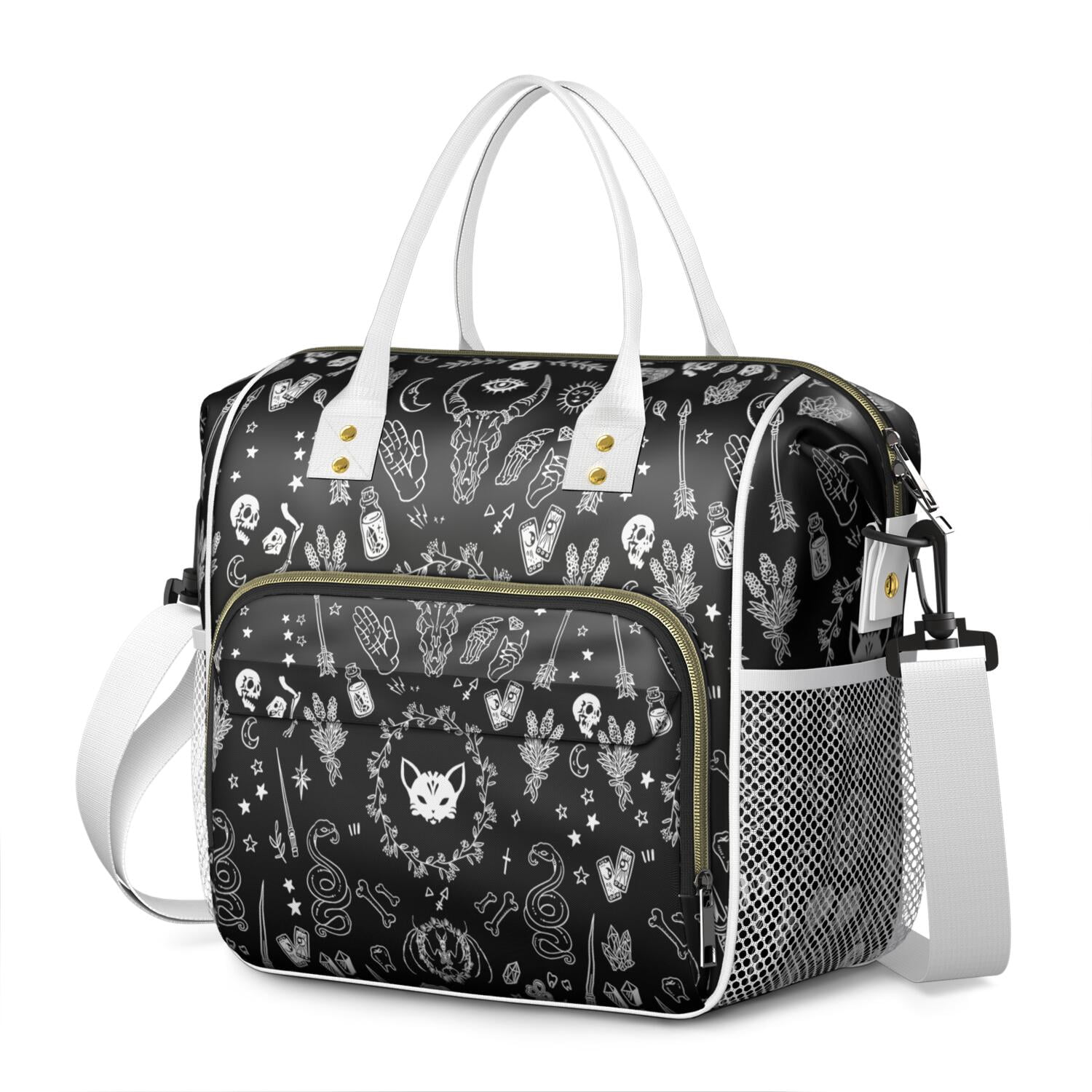 Dark Lunar Constellation Insulated Cooler Bag - Waterproof Leakproof ...