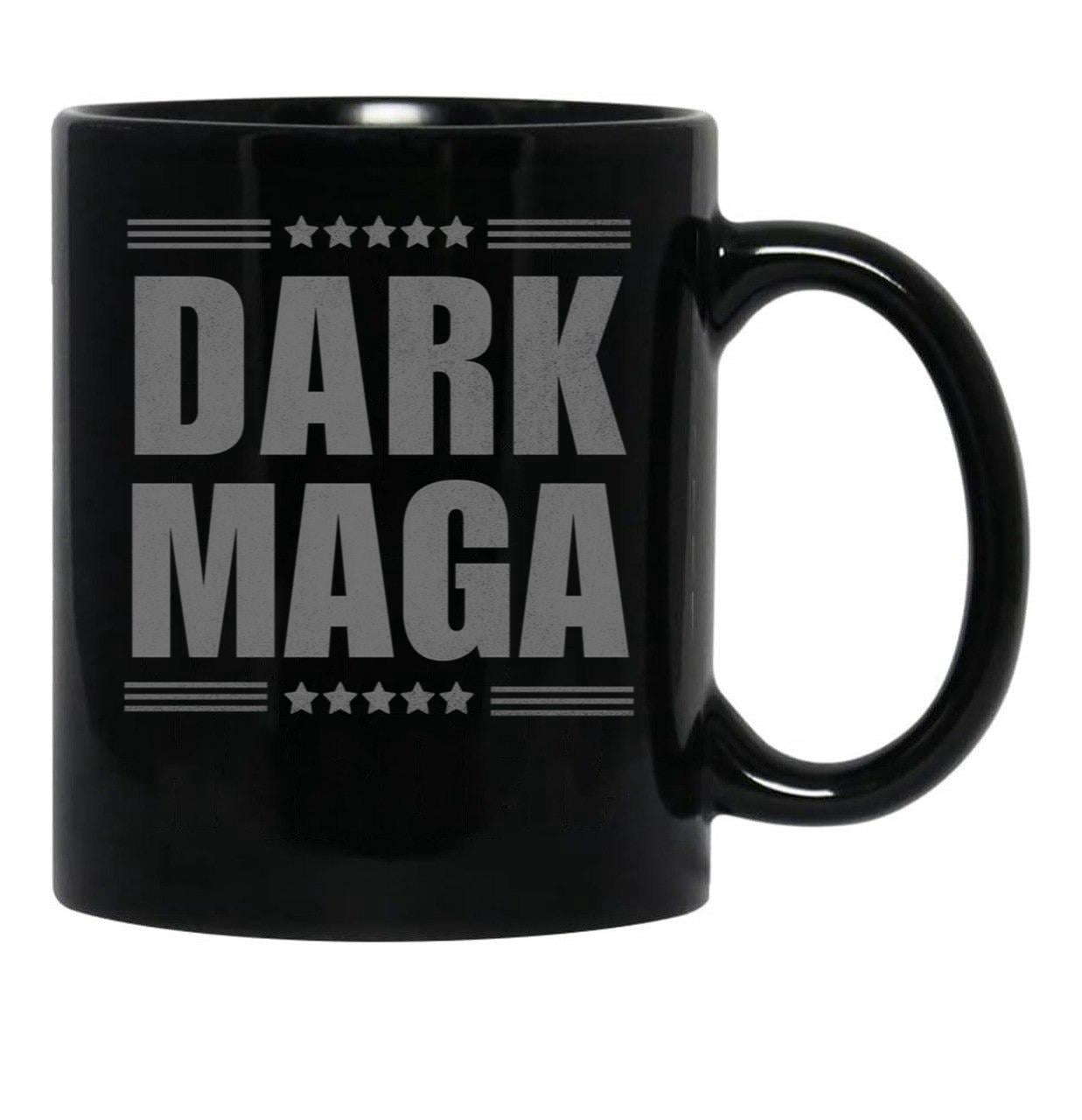 Dark Maga - 2024 Maga - New Dark Maga Black Coffee Mug, Gift Coffee Mug ...