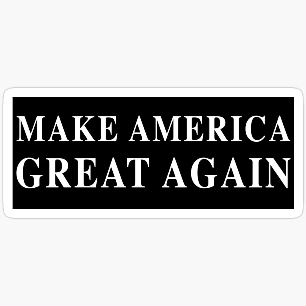 Dark Maga Sticker Phone Decal Water Bottle Stickers Car Decals, Laptop ...