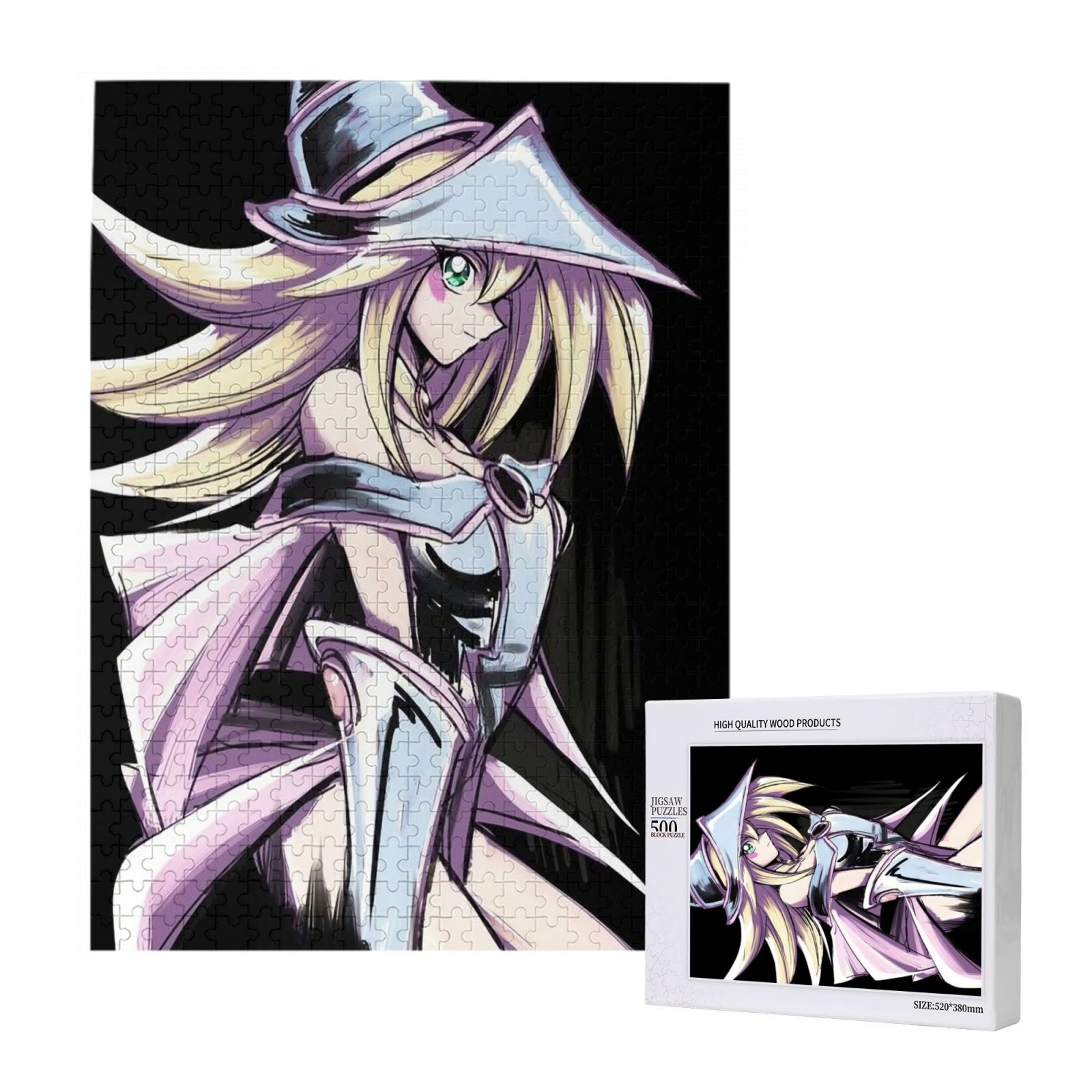Dark Magician Girl Jigsaw Puzzles for Adults 300/500/1000 Piece, Party ...