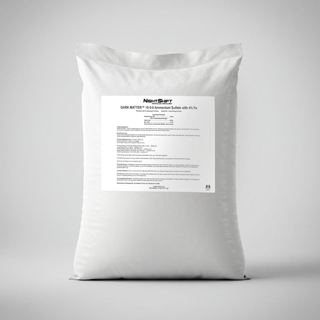 Dark Matter™ 18-0-0 Ammonium Sulfate Fertilizer with 4% Iron | High ...