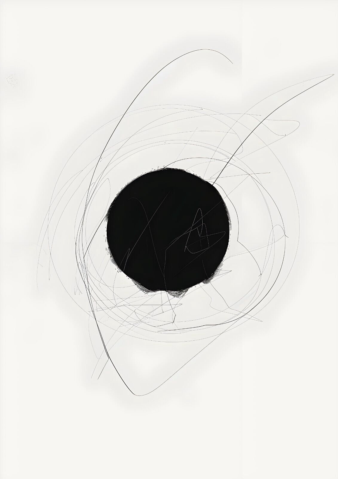 Dark Modern Poster 24x36 Sleek Minimalist Design Bold Artistic ...